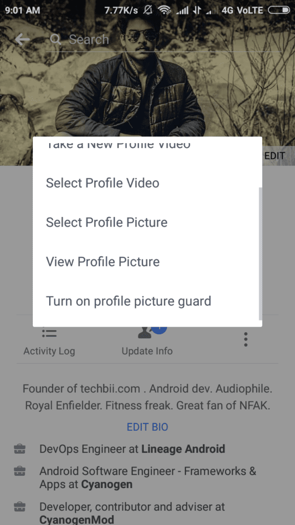 How To Enable Facebook Profile Picture Guard - 2 Simple Ways