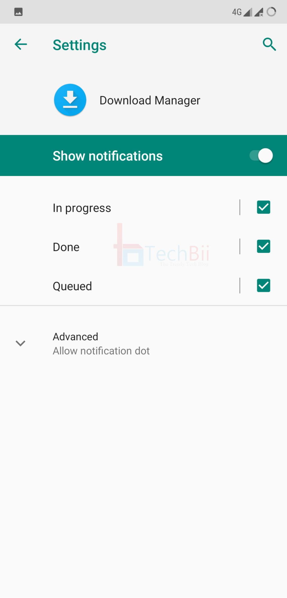 Android Notification Bar: Fix Download Progress Not Showing