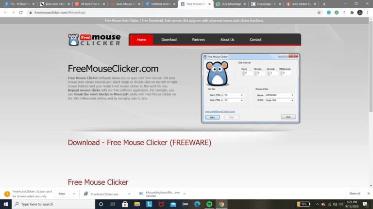 10 Best Free Auto Mouse Clicker Softwares For Windows