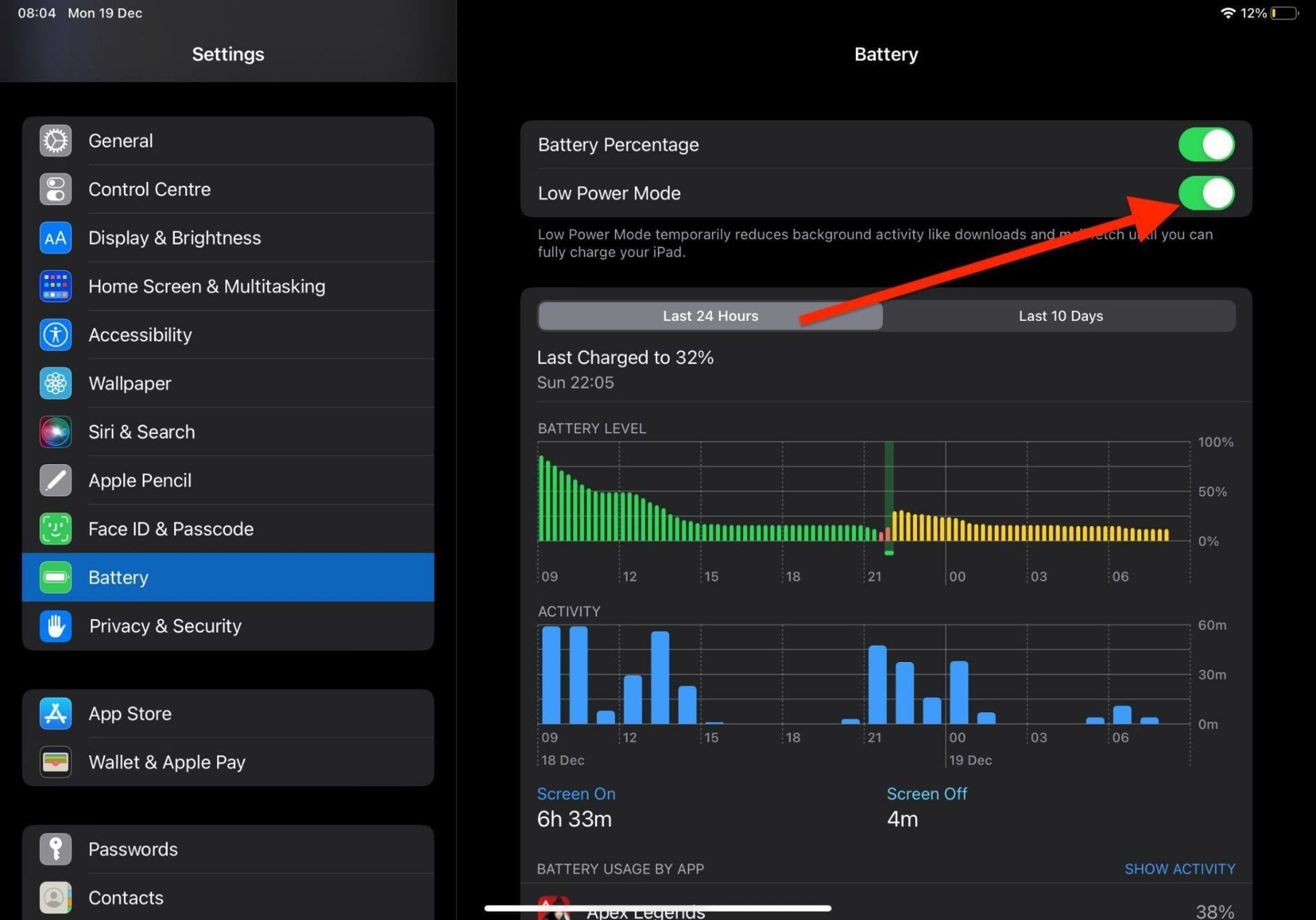 Why Does The IPad Battery Show Up Yellow/Red? (Answered)