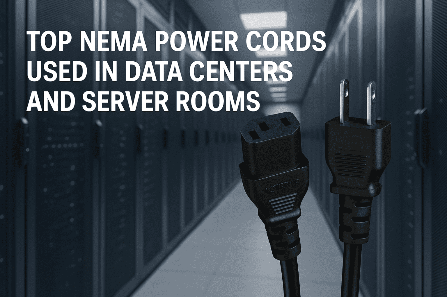 Top NEMA Power Cords Used In Data Centers And Server Rooms